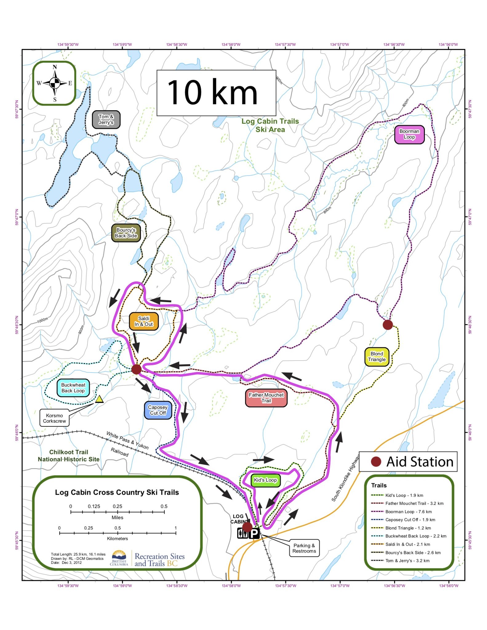 Trail Reports & Maps | Buckwheat Ski Classic